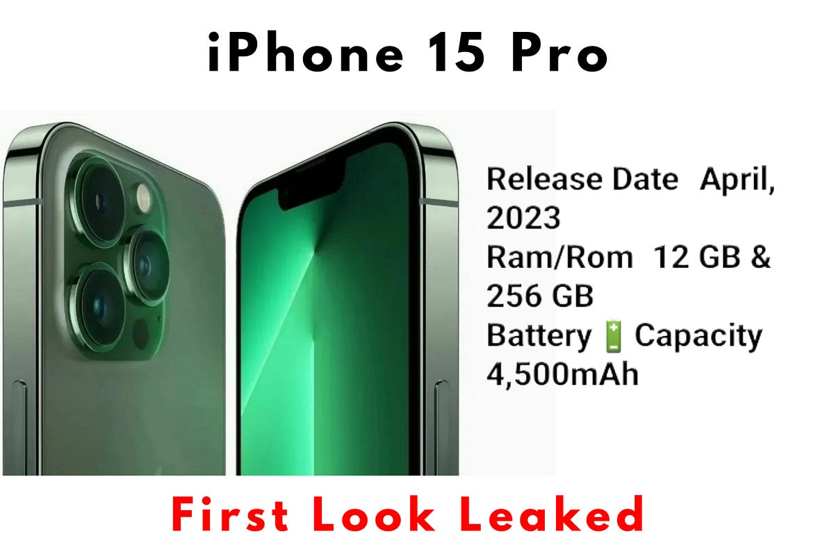 Iphone Iphone 15 Pro - technical Rohit - Medium