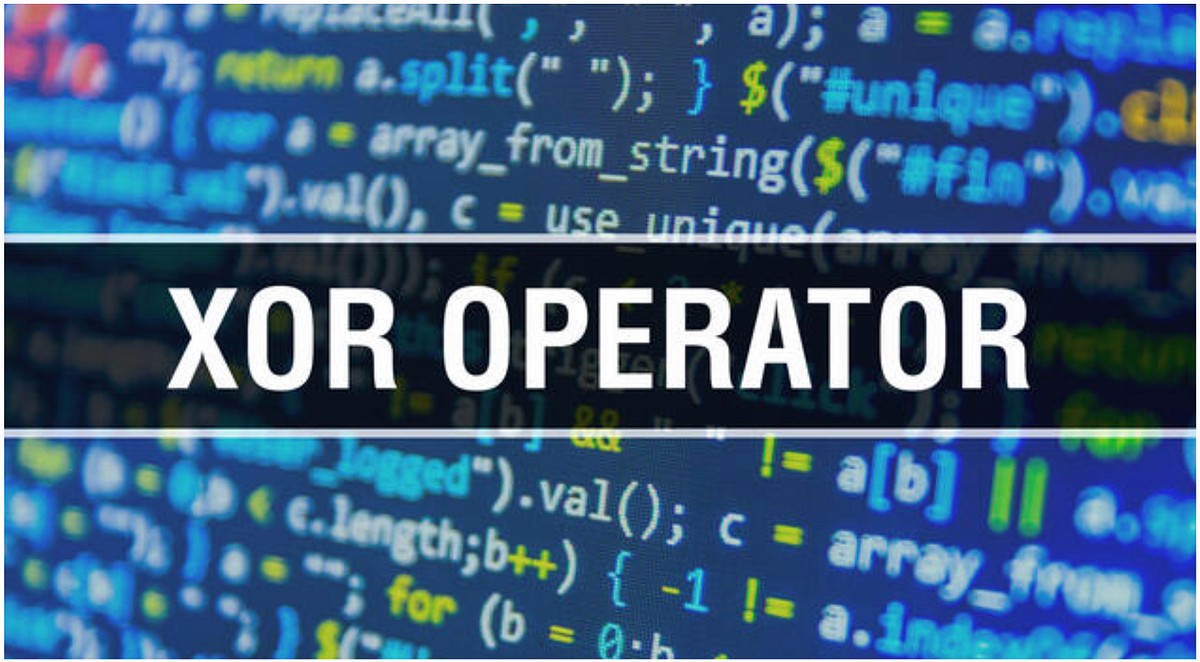 The XOR Operator: A Journey Through History and Applications | by Hemant, K. Mishra | Medium