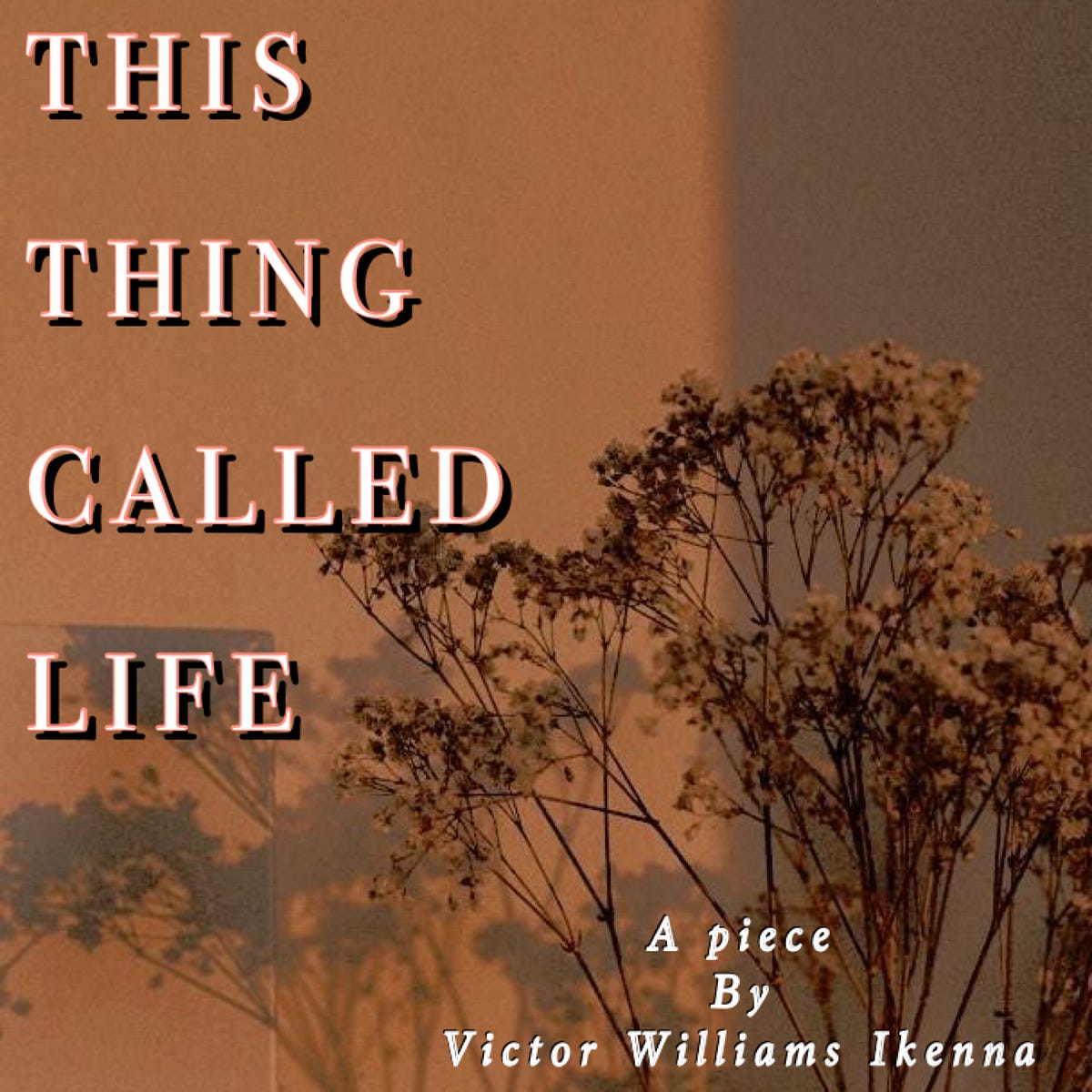 THIS THING CALLED LIFE. “You do not need to wait until life… | by Victor Ikenna Williams | Medium