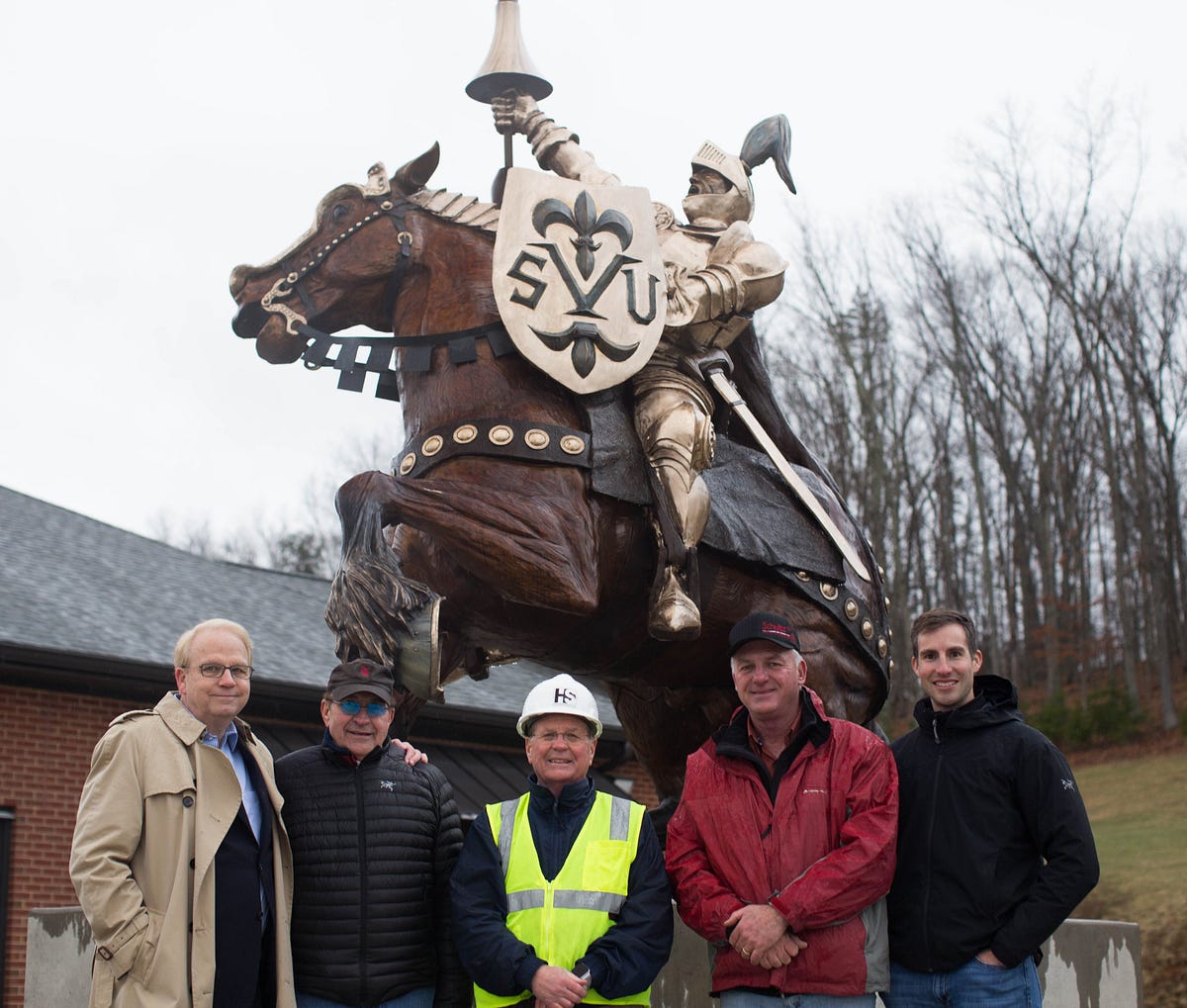 Victorious Knight Statue is Newest Addition to the Knight Stadium | by ...