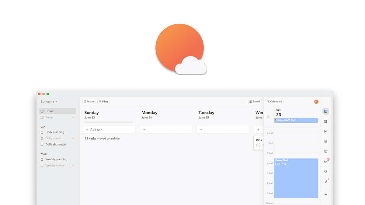 Sunsama Review: Is it worth it?. The Planner App Trying to Give You ...