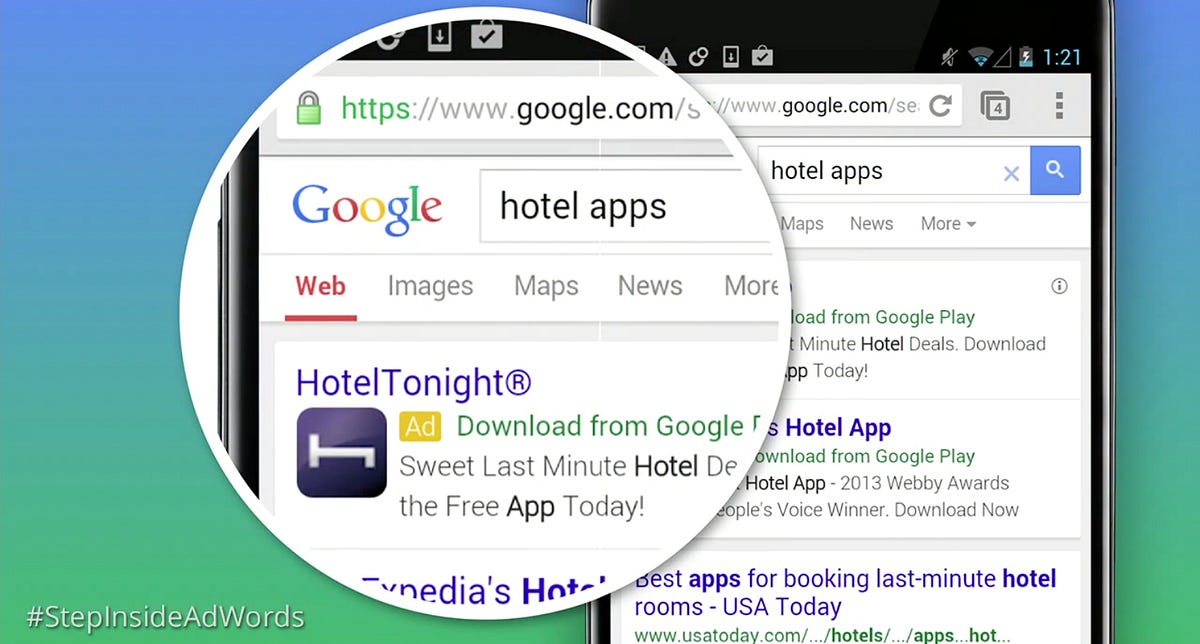 Google Mobile Ads in 2015 (?). On April 2014, at AdWords Performance ...