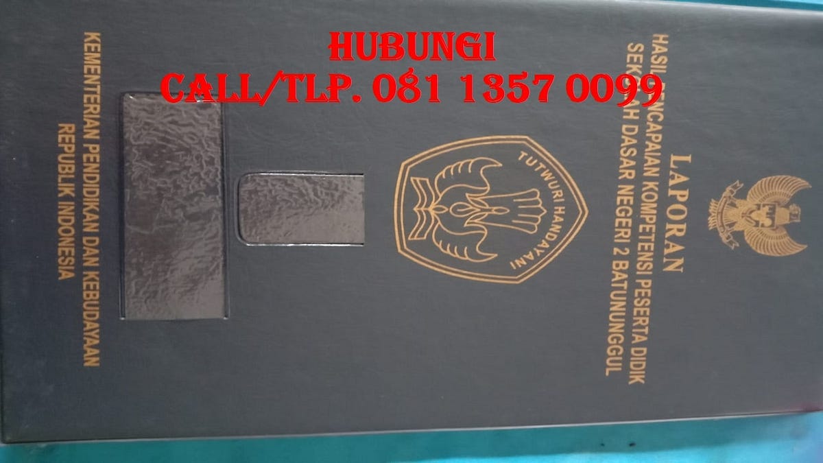 Pabrik Map Raport Kotawaringin Barat, WA. 0811 3722 27, BERKUALITAS ...