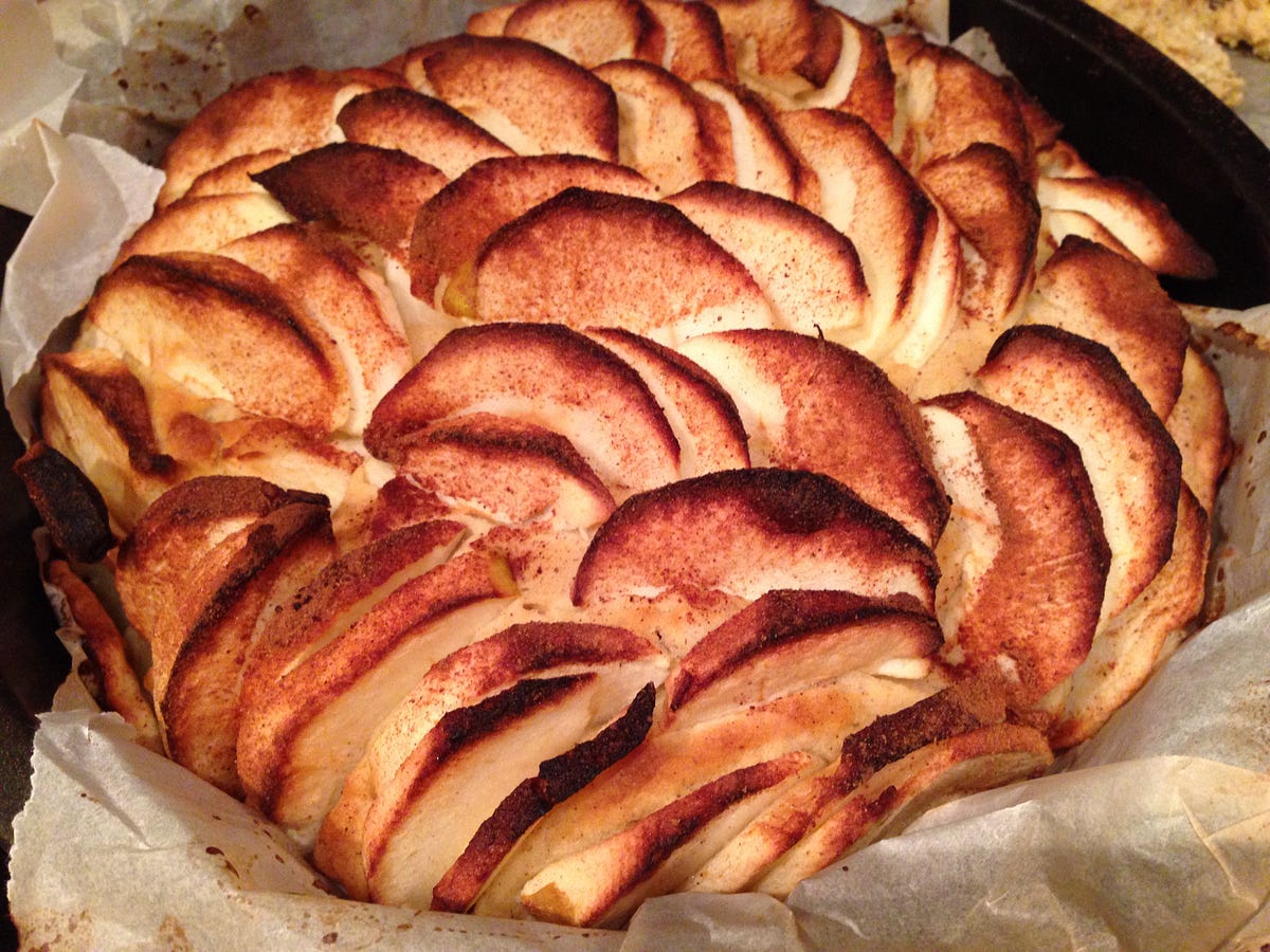 Amazing apple cake full of goodness with no sugar and no gluten! | by ...