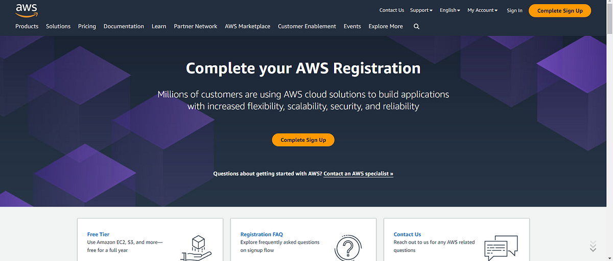 How to Create a Free AWS Account and Get Started with AWS Console | by Aduragbemi Adebo | Medium
