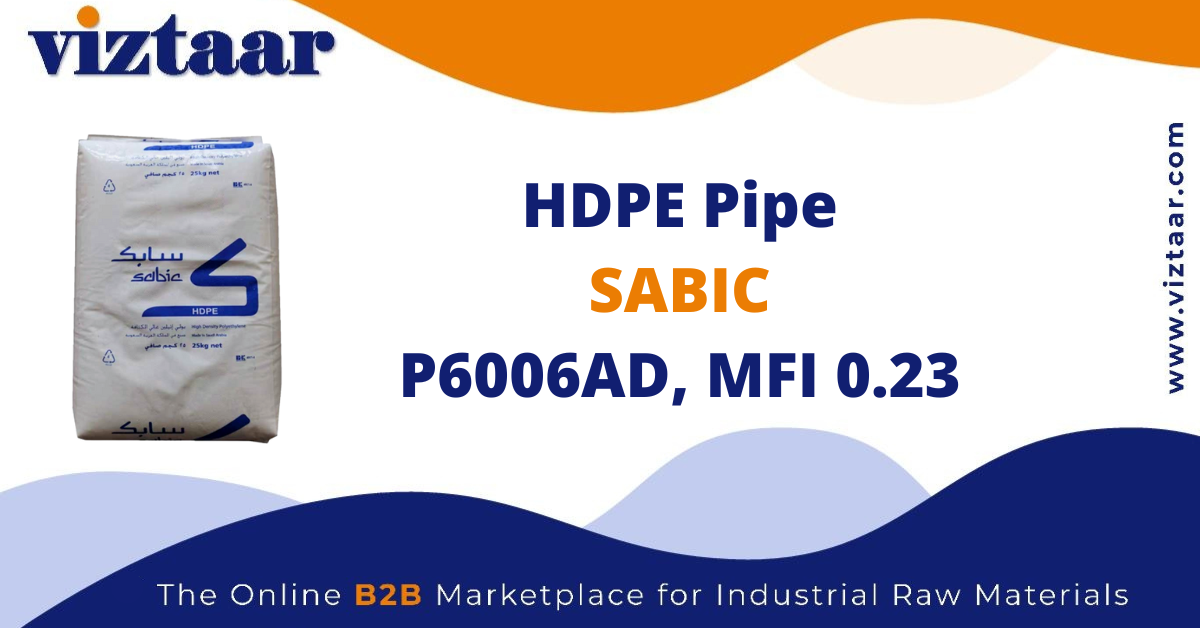 Sabic HDPE Pipe P6006AD. Sabic HDPE Pipe P6006AD is a… | by Viztaar ...