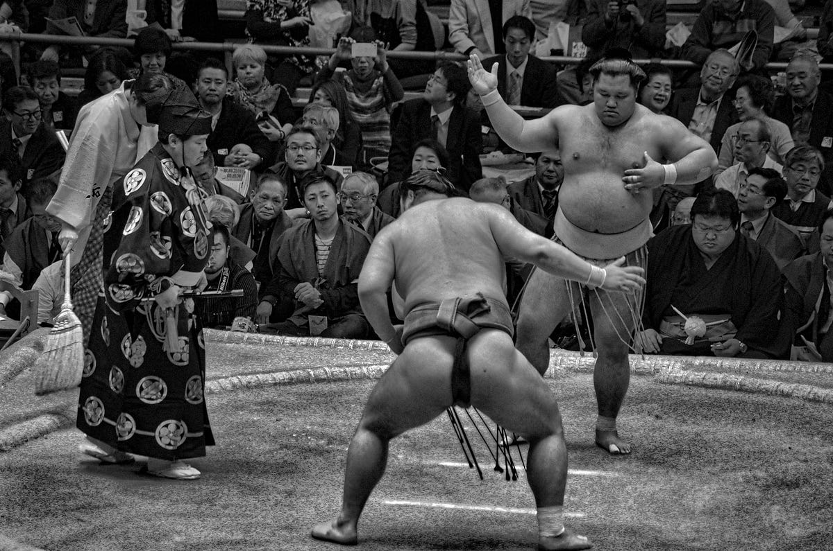 What Do Sumo Wrestlers Have In Common With The Divine Feminine? | by Nat Nesic | Medium