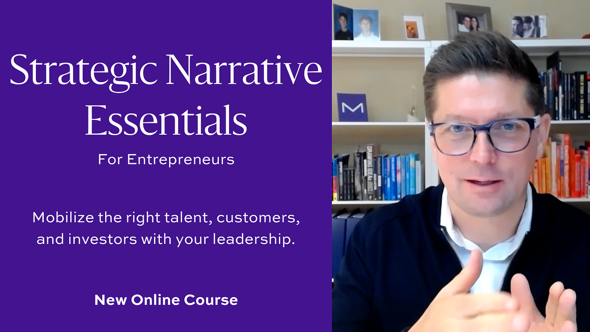Strategic Narrative: New Course — Free To Attend | by Guillaume Wiatr ...