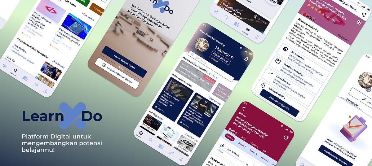 LearnXDo: UX Case Study — Aplikasi EduTech | by Thamrin R | Medium