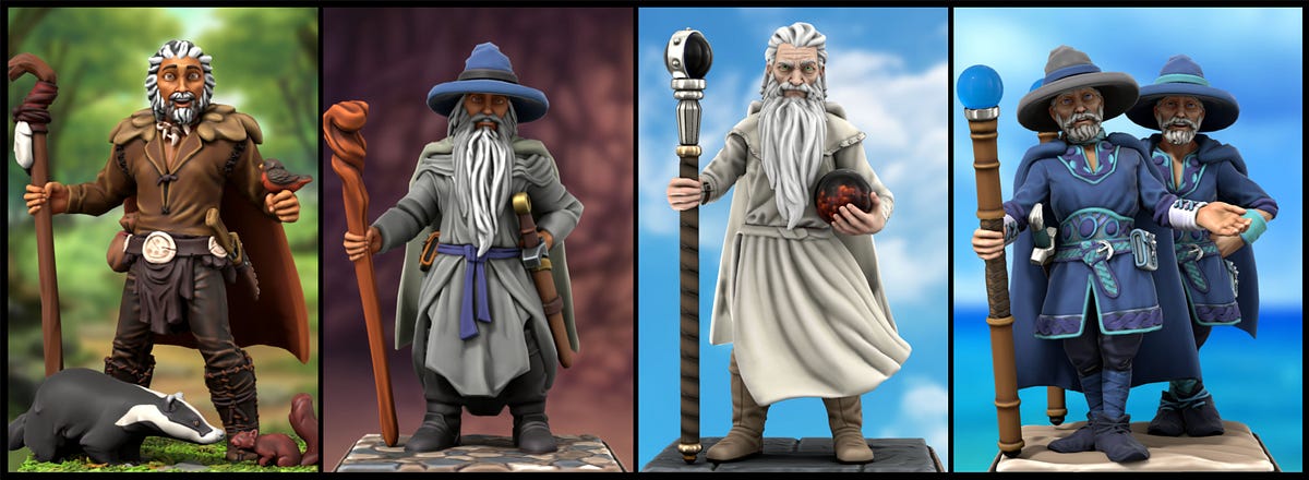 Tolkien’s Istari: Elements or Angels? | by Robert Barry | Through the ...