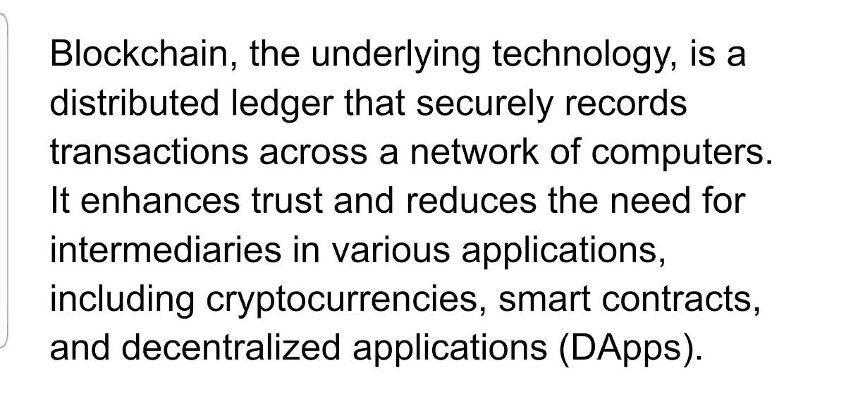 Web3 and Blockchain Overview Web3 refers to the third era of the internet, characterized by ...