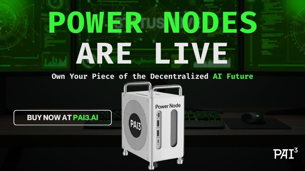 Why PAI3 Power Nodes Could Be the Smartest Way to Own the Future of AI ...