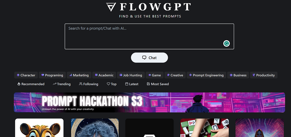 Embark on FlowGPT, Share Your Prompts: The Power of Prompt Engineering ...