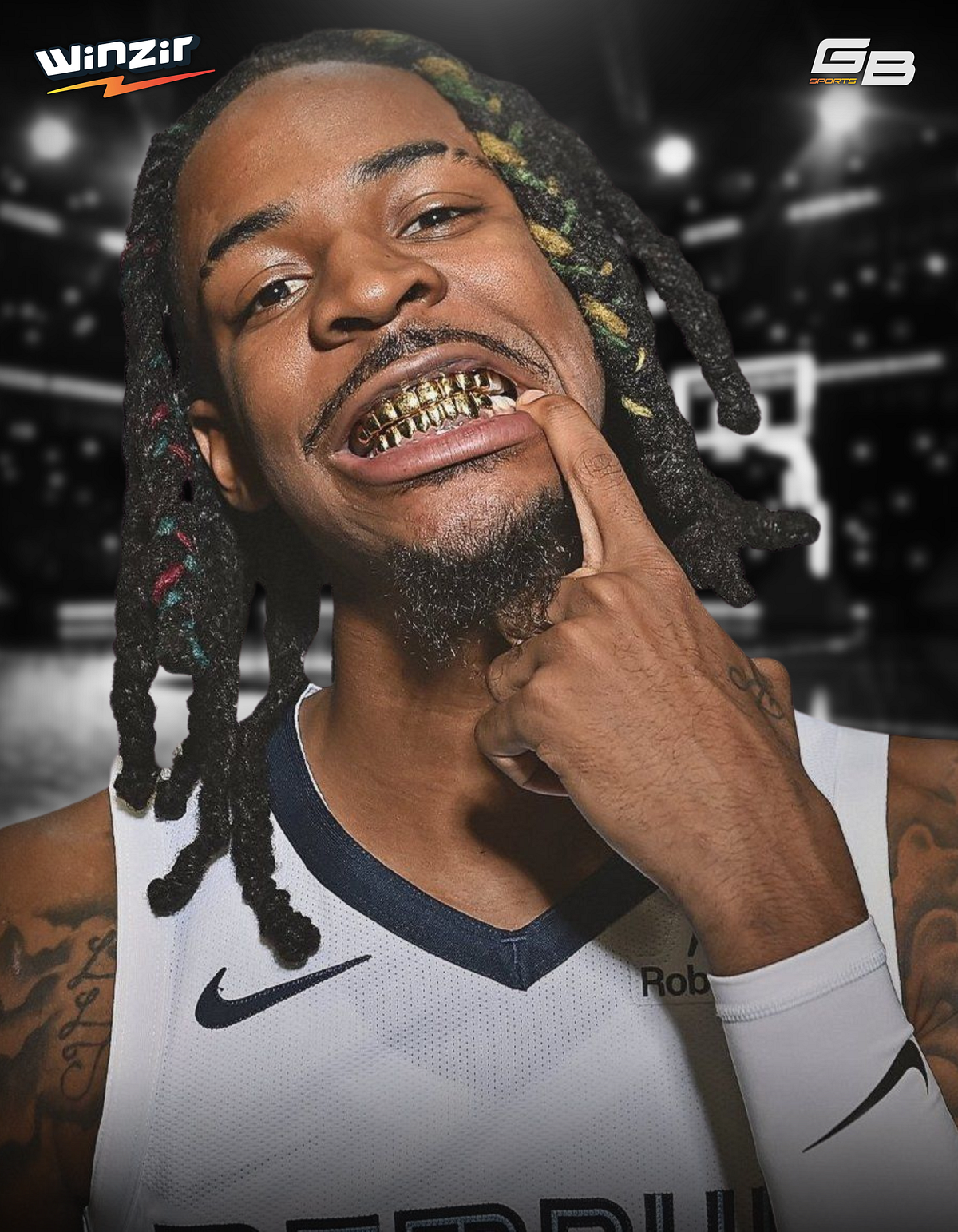 Ja Morant’s Gold Teeth Shine Bright: The Hood Is Always Part of His ...
