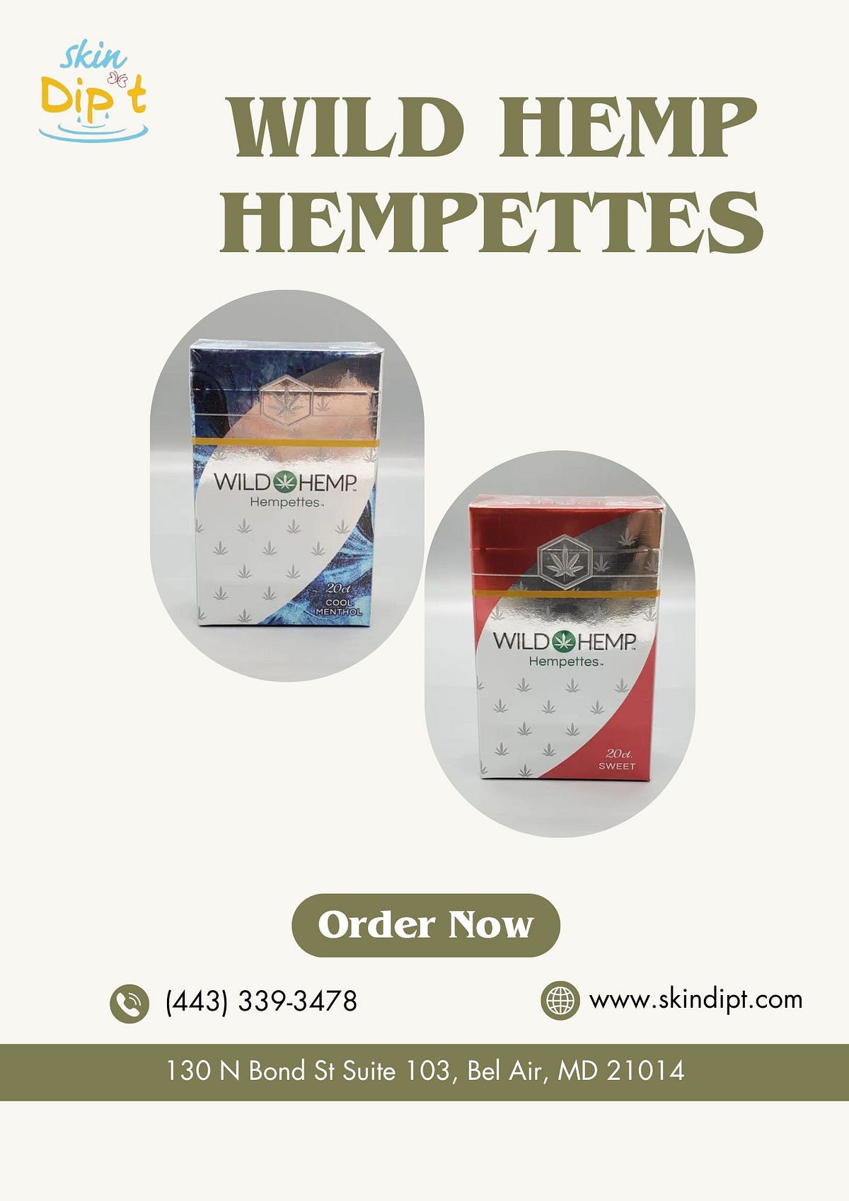 Discover Skin Dipt’s Wild Hemp Hempettes for a Premium Smoking ...