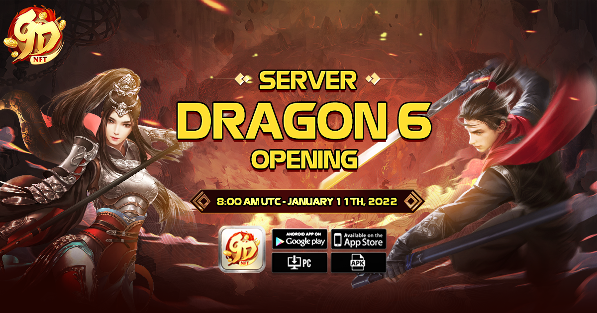 【9D NFT】 NEW SERVER DRAGON 6 — OFFICAL OPENING - 9DNFT - Medium
