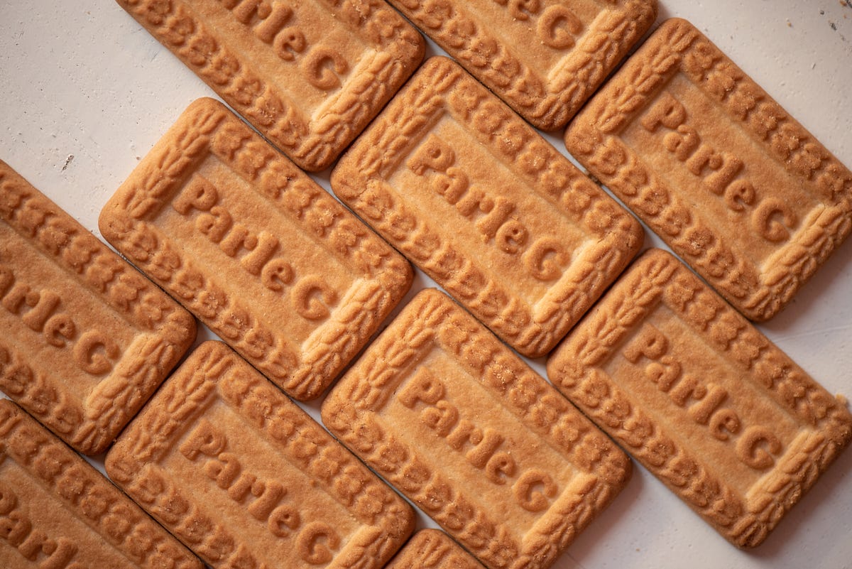 Open Packet Of Biscuit Drawing