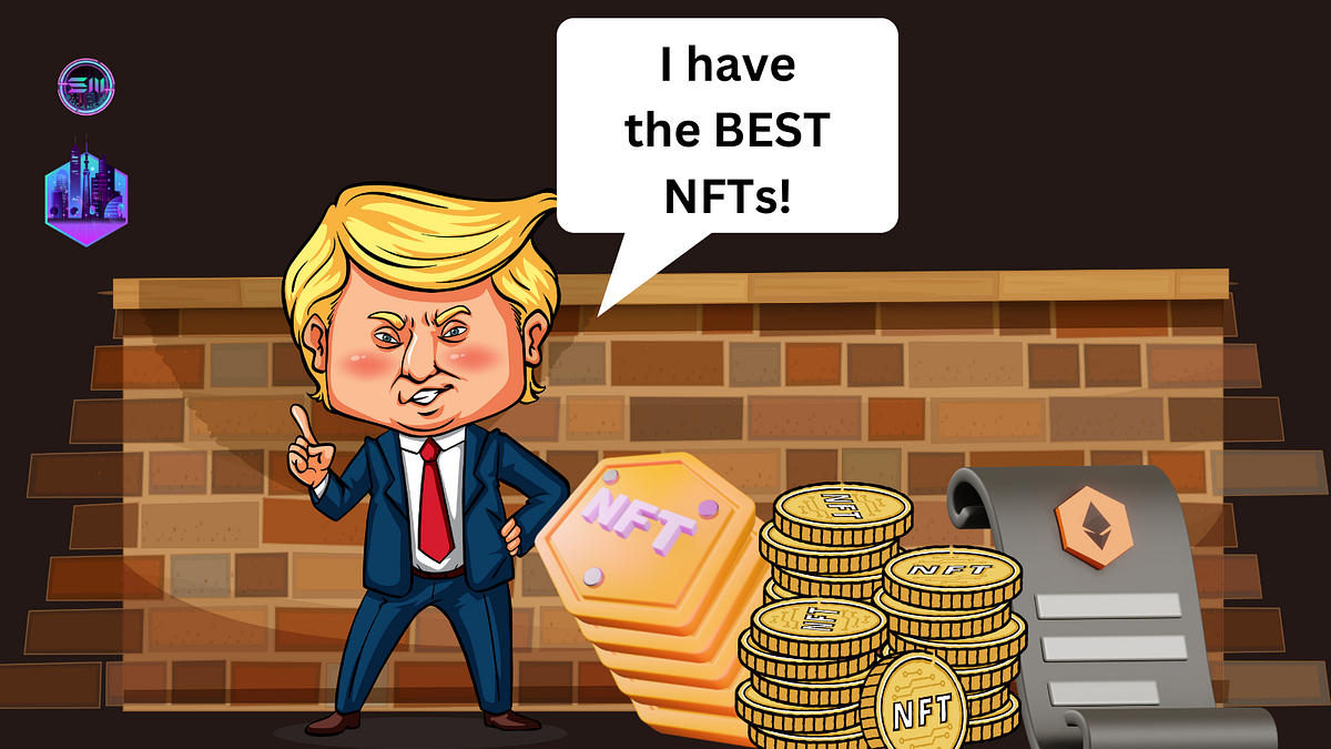 Former President Donald Trump’s 45,000-Piece NFT Series: “A ClusterF ...
