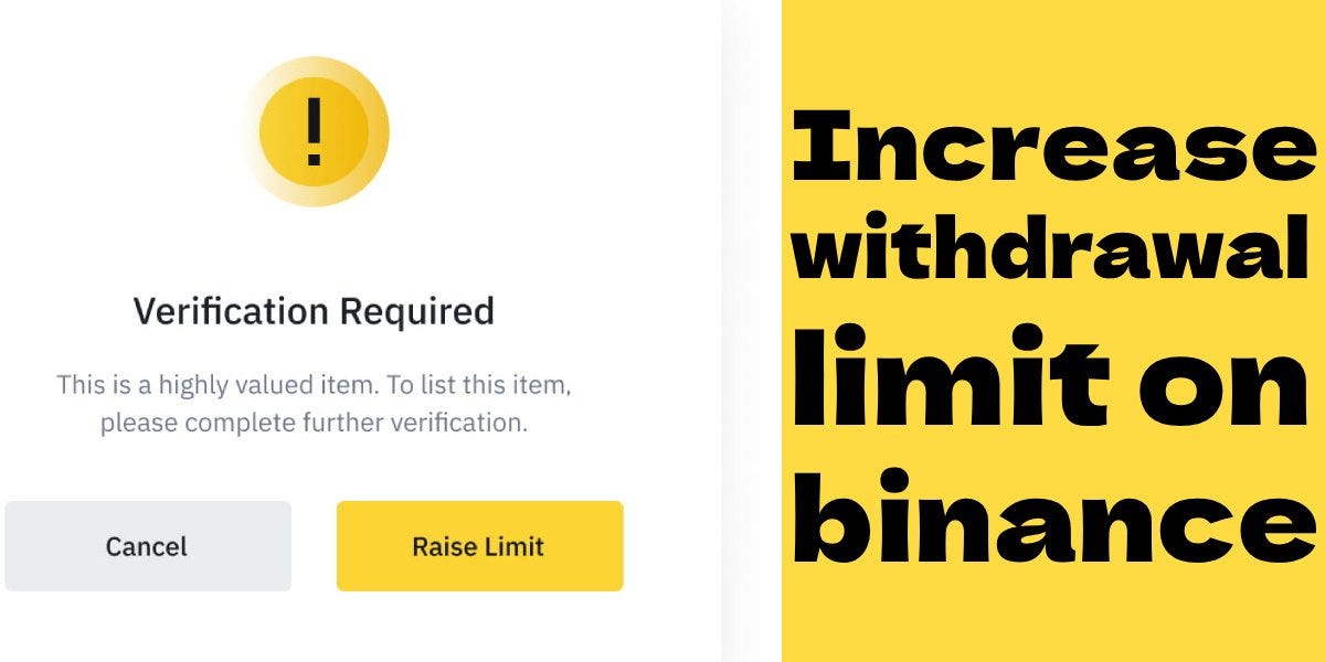 How do i increase my +𝟏 (𝟖𝟒𝟒) 𝟔𝟑𝟔-𝟗𝟒𝟖𝟔👈☎™withdrawal limit on binance ...