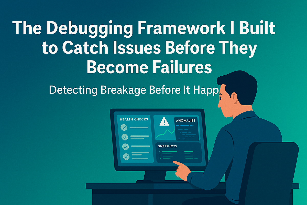 The Debugging Framework I Built to Catch Issues Before They Become Failures | by Abhishek Verma ...