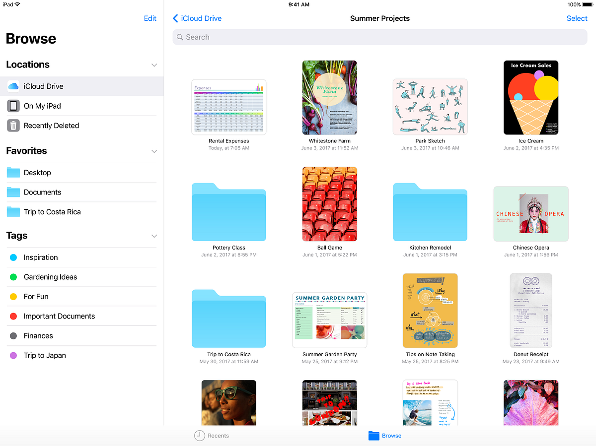Browse documents in IOS. Picking of files from systme was always… | by ...