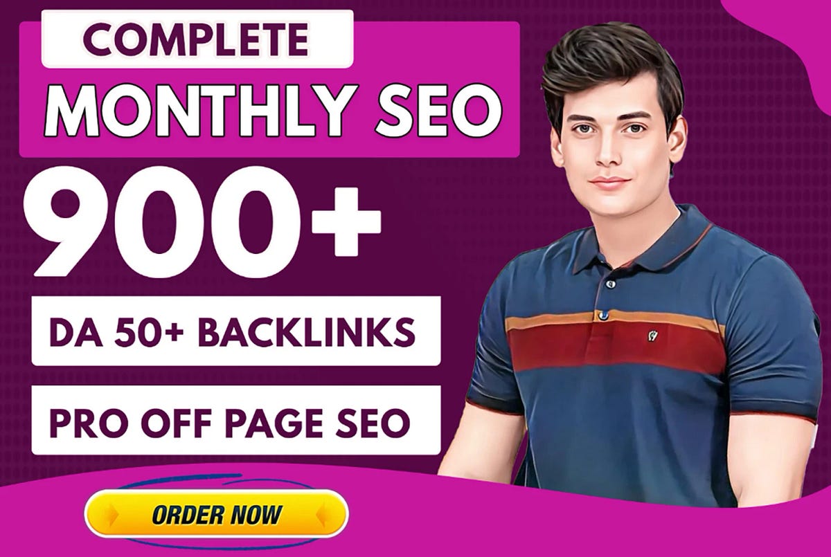 Maximize Your Website’s Ranking with Monthly Off-Page SEO Services on Fiverr | by Shair Ali | Medium