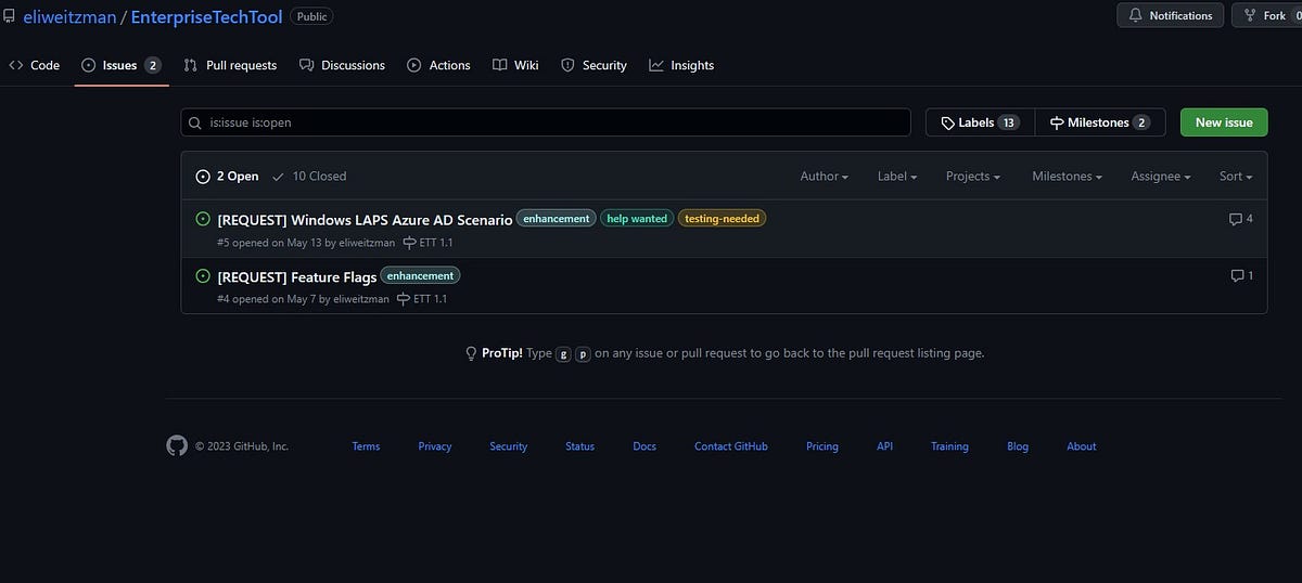 My PowerShell Journey — Part 9: Roadmap and Issue Tracking | by Eli Weitzman | Jul, 2023 | Medium