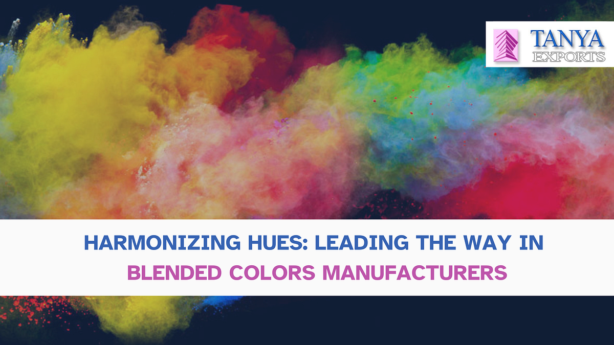 Harmonizing Hues: Leading the Way in Blended Food Colors | by Tanya ...