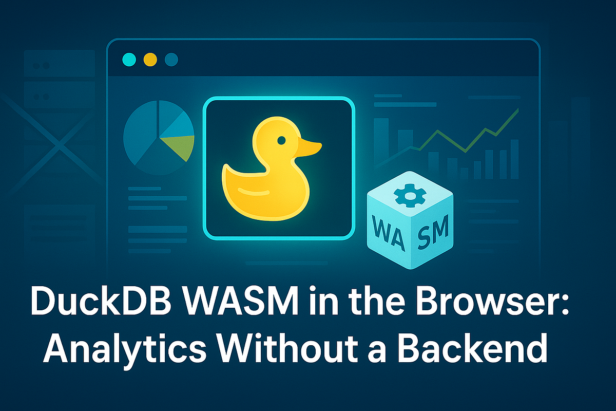 DuckDB WASM in the Browser: Analytics Without a Backend | by Neurobyte | Medium