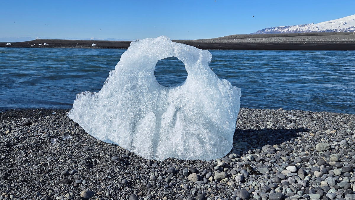 Diamond Beach. Elements at battle in the subarctic | by Brad Yonaka ...
