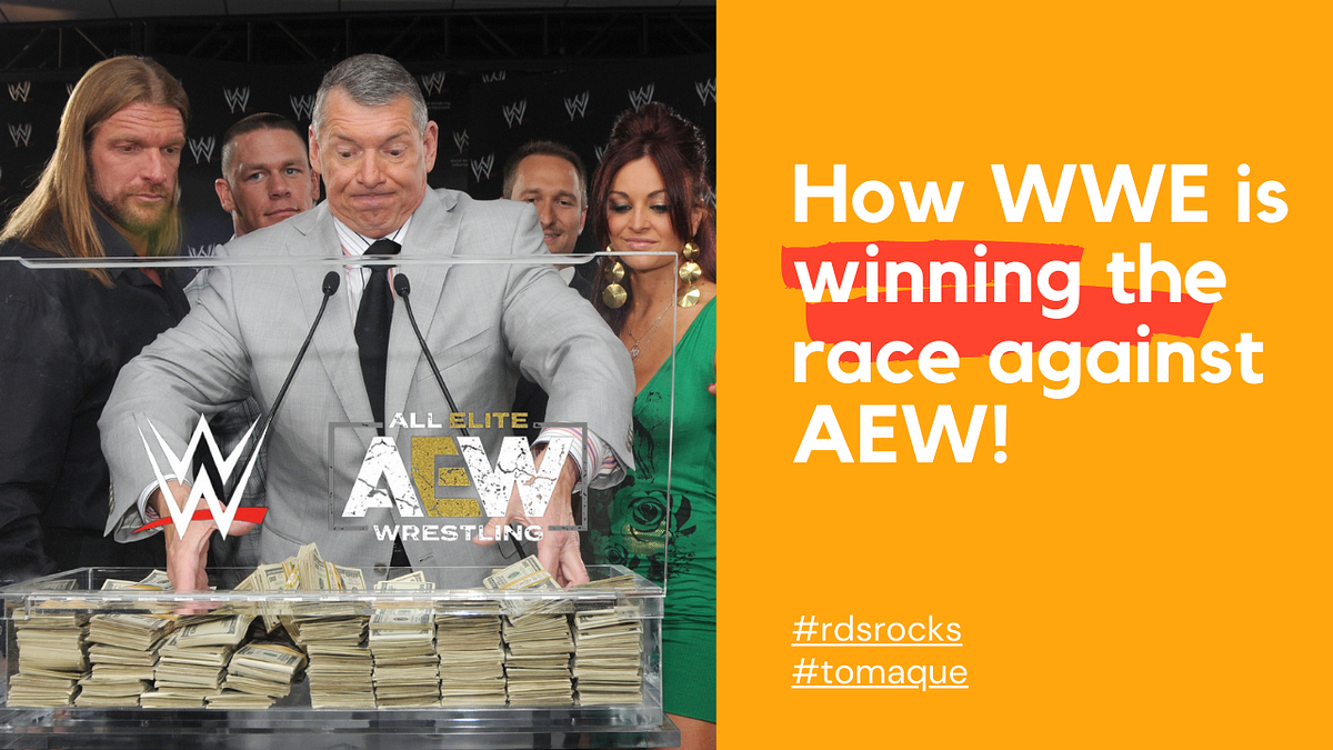 How WWE is winning the race against AEW! | by Rishi Sharma | Medium