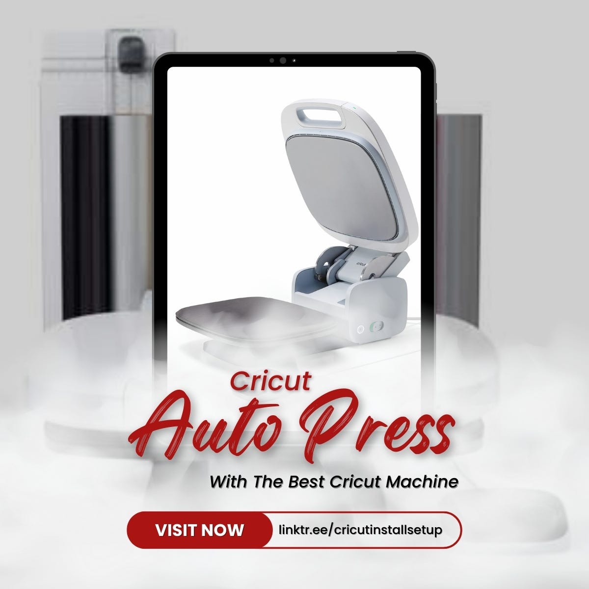 Cricut Auto Press - Giovanni - Medium