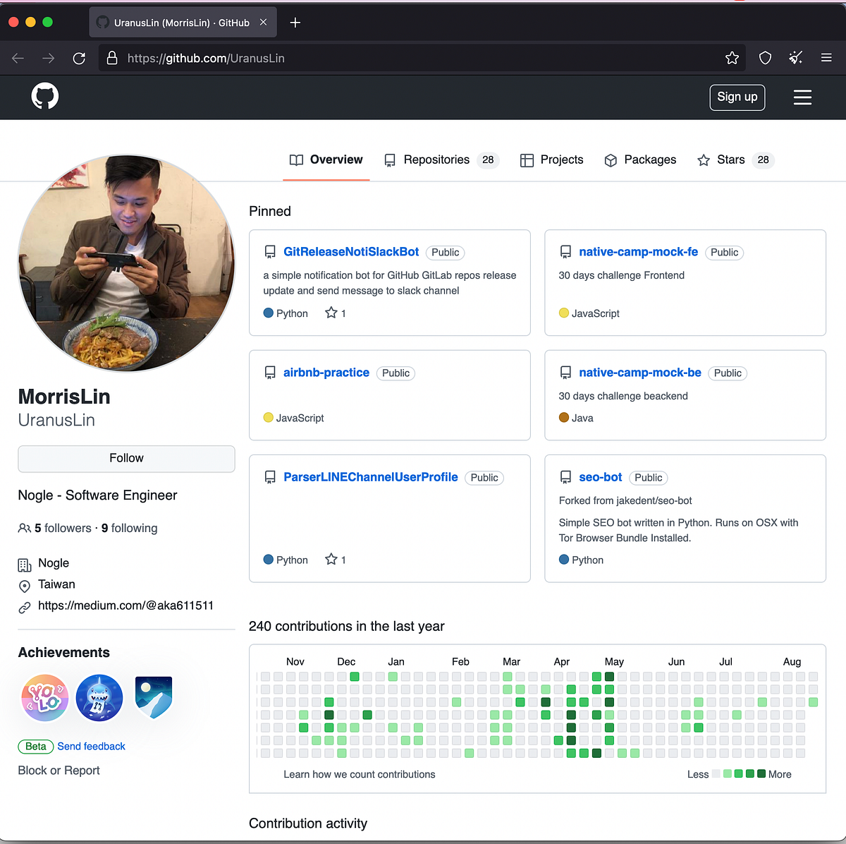 Fix and Refactor Tor Bot repo - MorrisLin - Medium