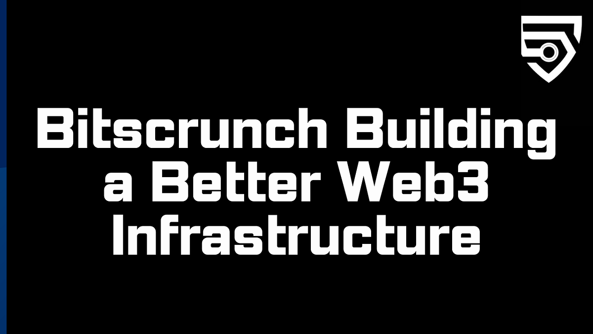 Bitscrunch Building a Better Web3 Infrastructure | by theweb3pro | Medium