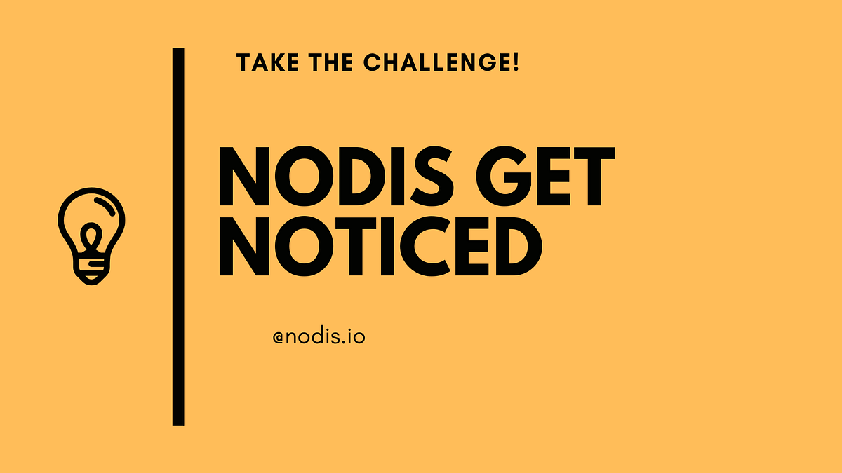 Nodis Challenge. Nodis’ goal is to help small businesses… | by Lk ...
