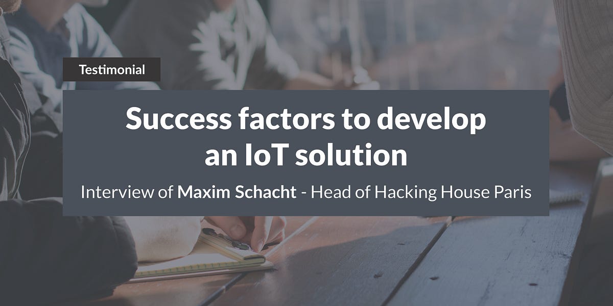 The recipe to develop a new IoT solution | Medium | Wisebatt