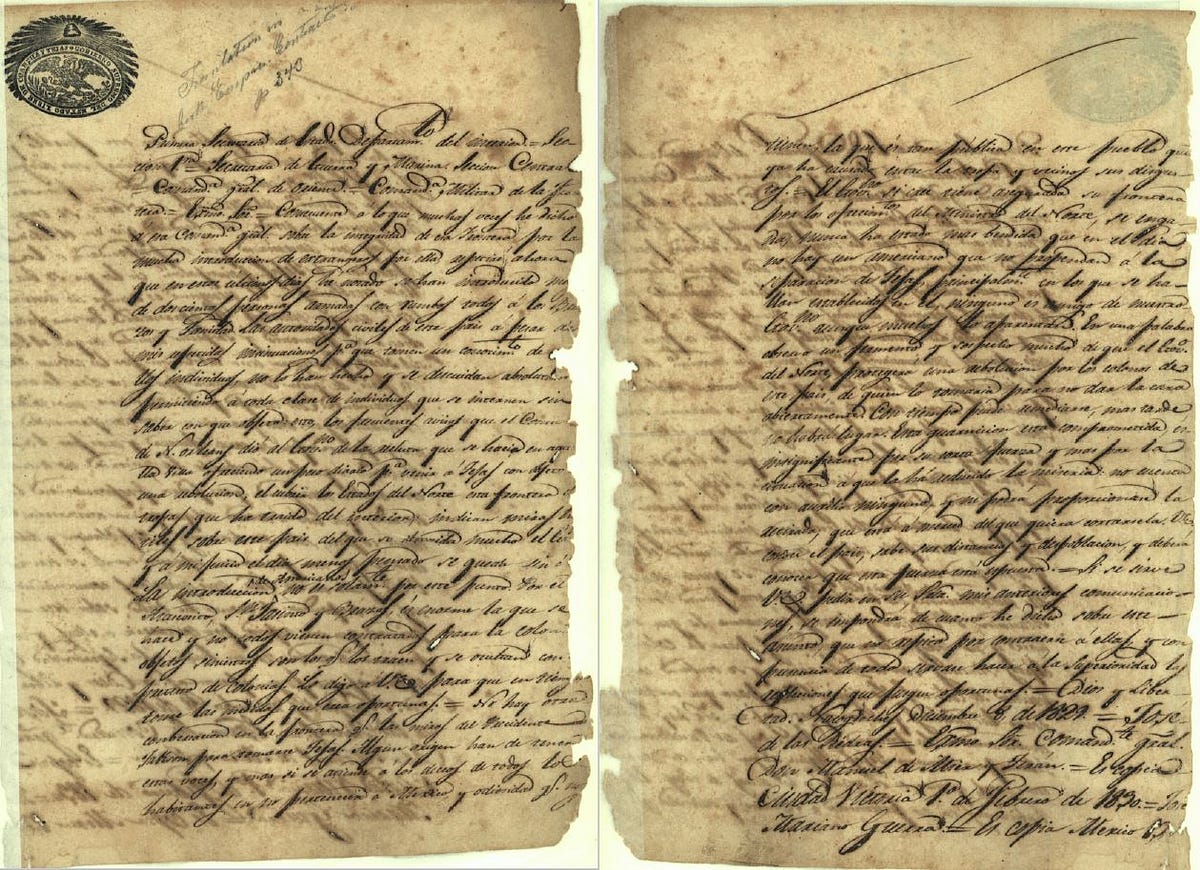 Teaching Texas History: Telling a Story with Historic Documents | by ...