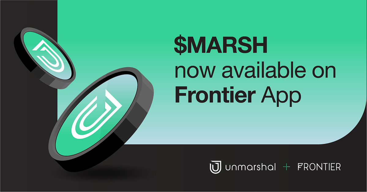 $MARSH is now available on Frontier AppTransact $MARSH BEP20 and ERC20 ...