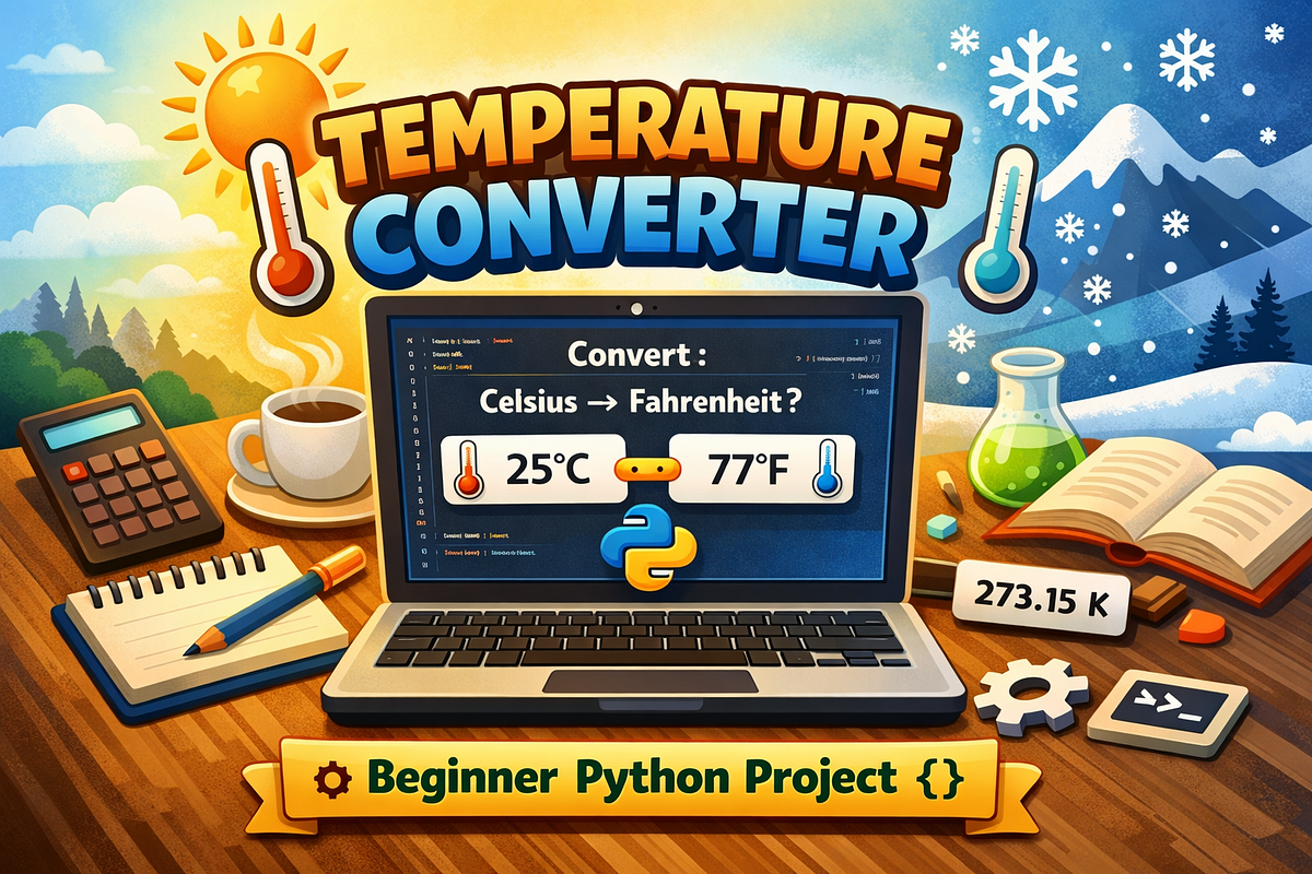 🌡️ Temperature Converter in Python — Beginner-Friendly Project | by ...