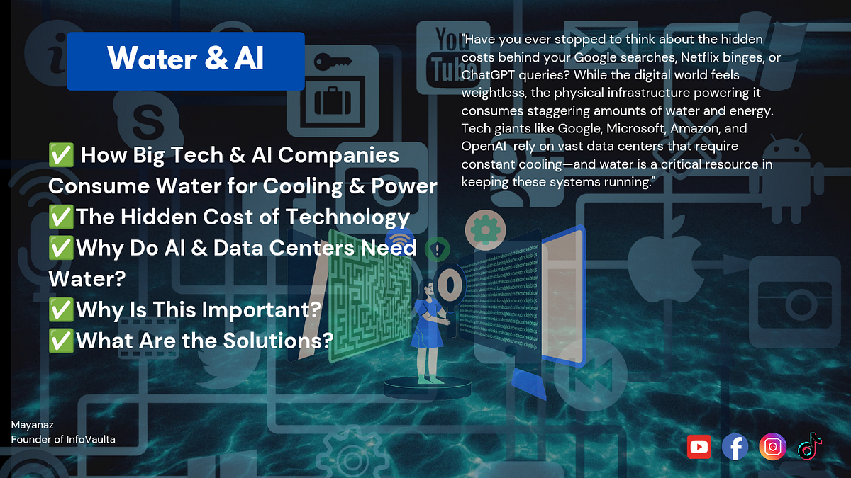 Why do AI and data centers need so important water? | by InfoVaulta by ...