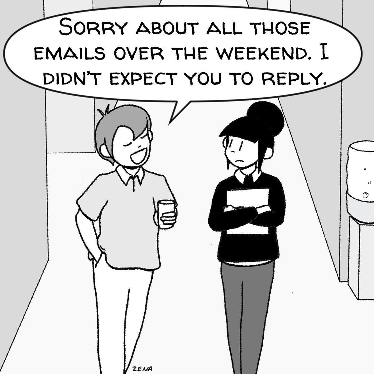 Six Comics about Work!. Financial freedom means never having to… | by ...