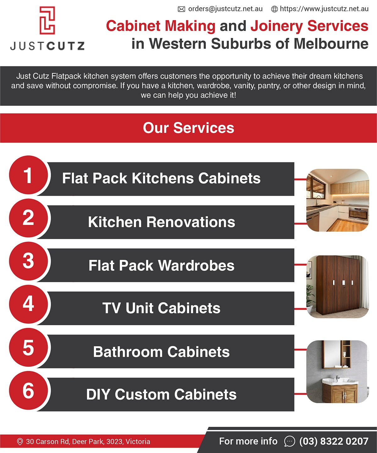 12 Reasons Why You Should choose Falt-Pack kitchen Cabinets - Just Cutz ...
