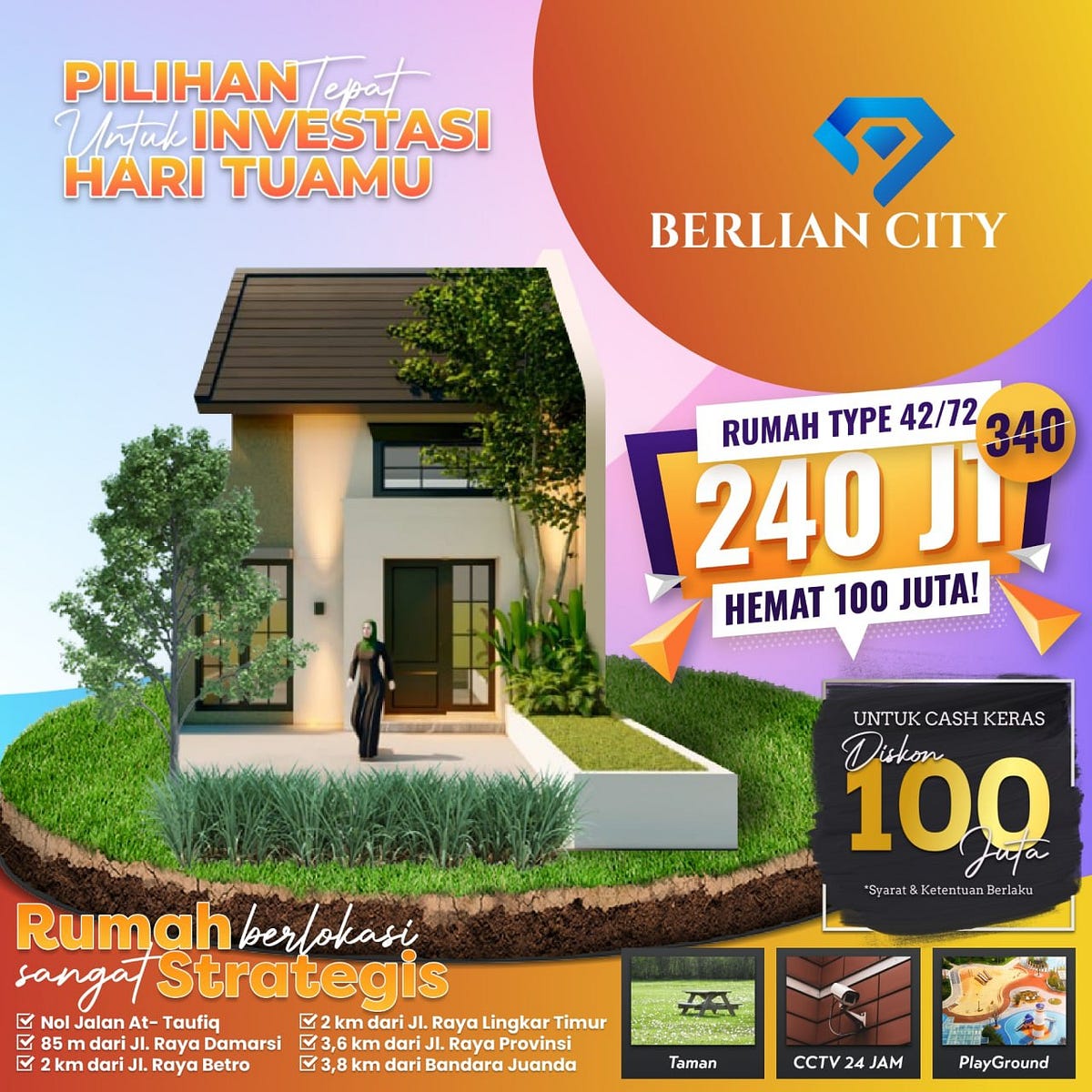 Rumah Dekat Bandara Juanda Lama. 🔊 NEW LAUNCHING 🔊 BERLIAN CITY… | by ...