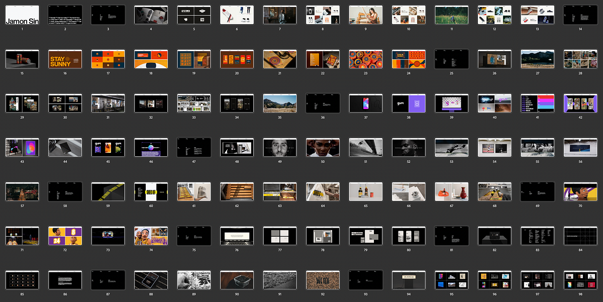 I Finally Finished Updating My Visual Design Portfolio | by Jamon Sin ...