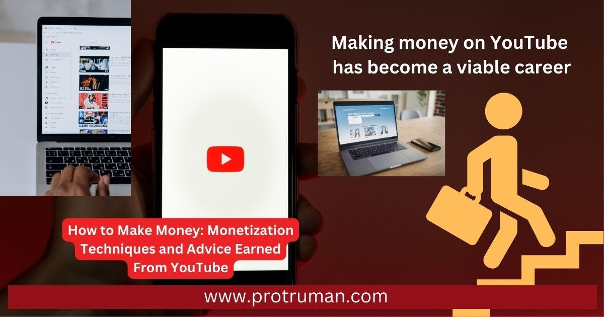 How to Make Money on YouTube: Monetization Techniques and Expert Advice ...