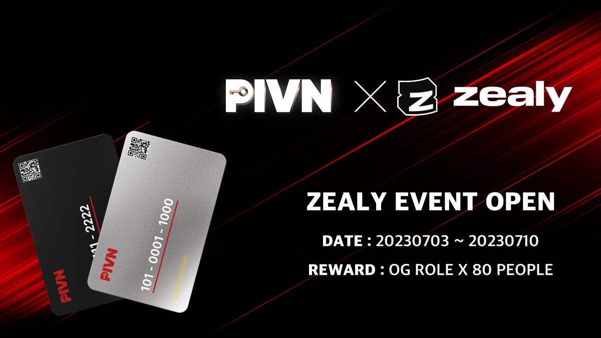 Zealy Event for 1st Mint OG - PIVN - Medium