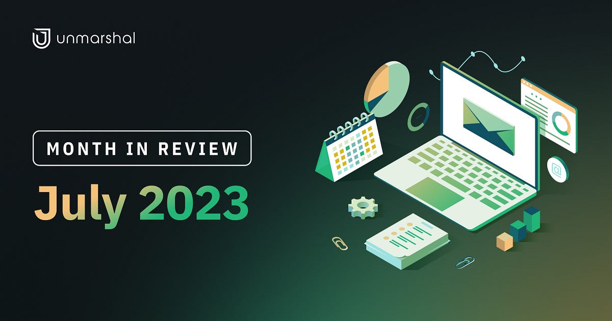 Monthly Recap: July 2023. Greetings, Marshians! Here’s a quick… | by ...