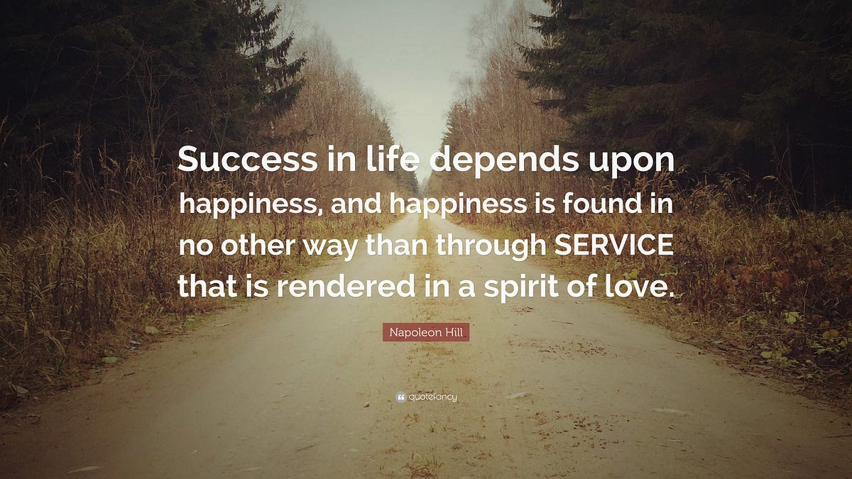 HAPPINESS IS HELPING OTHERS.. Happiness lies in the joy of… | by Laiba ...