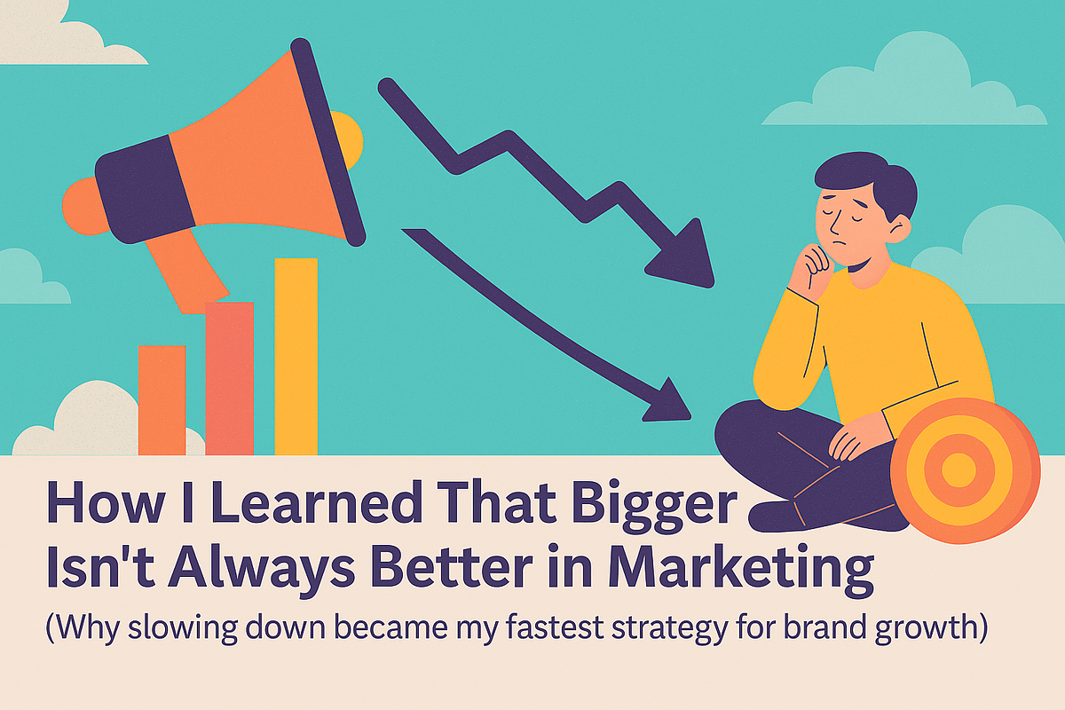 How I Learned That Bigger Isn’t Always Better in Marketing (Why slowing ...