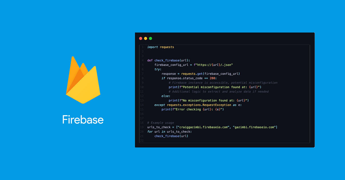 🔒 Review of “Firebase Fail: 900 Sites, 125 million accounts, 1 ...